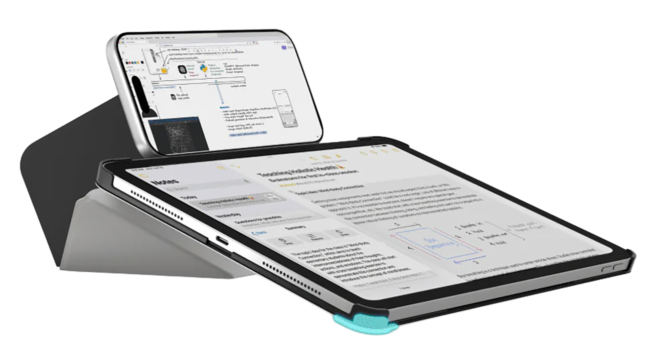 MOFT Dynamic Folio Case for iPad Air 13-inch / with Phone Stand / Multi ...