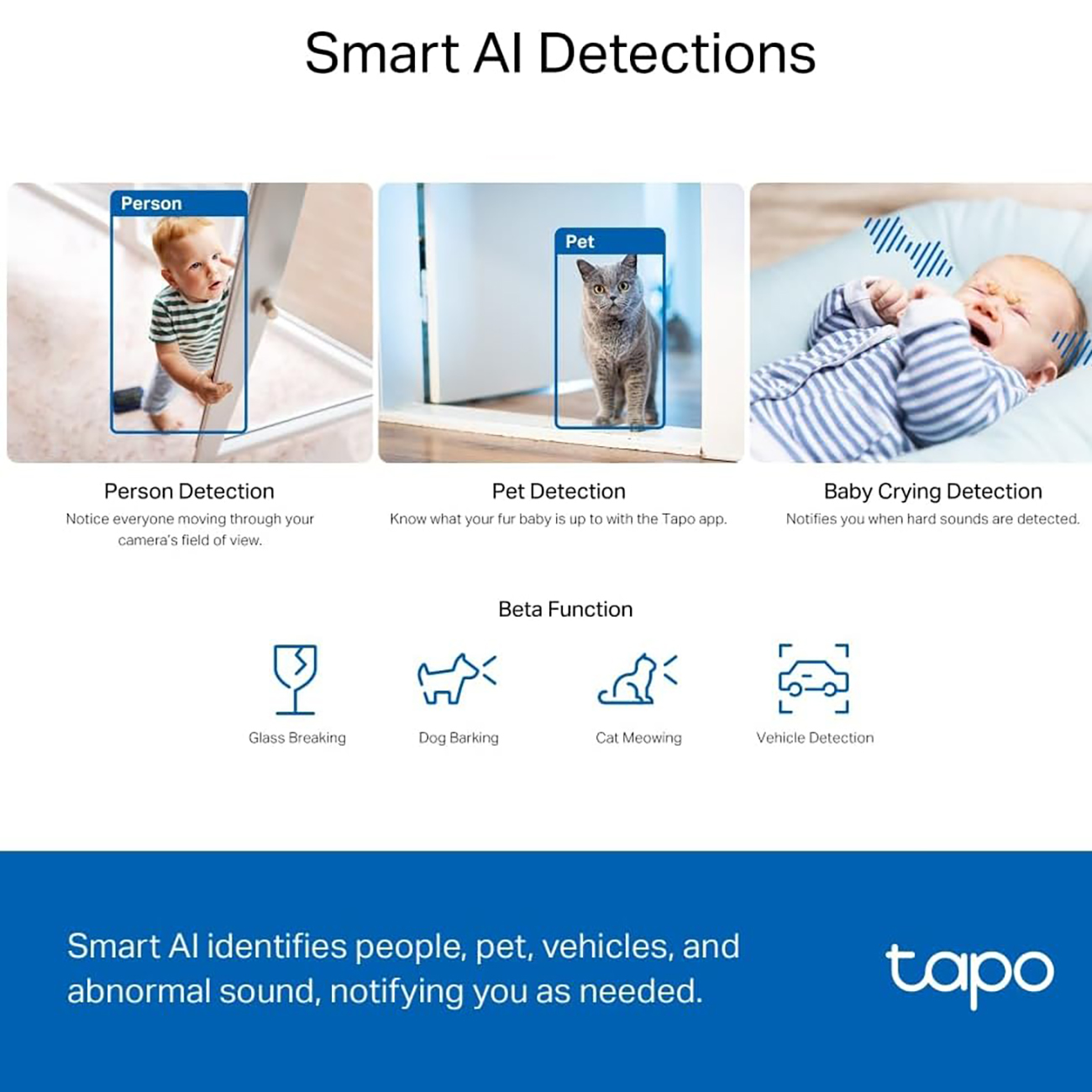 TP-Link Tapo C230 Security Camera / 3K 5MP / Mobile Live View & Control ...