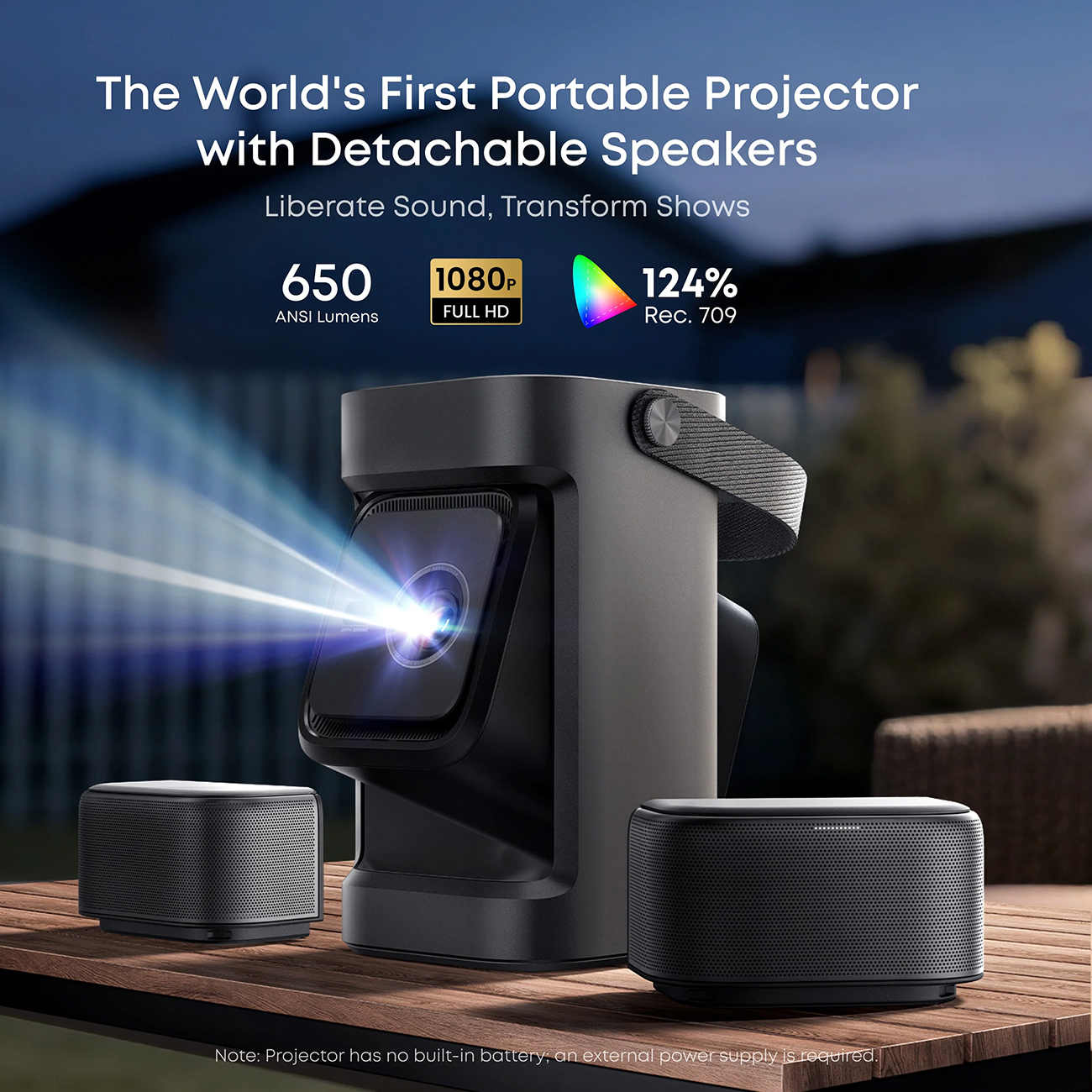 Anker Soundcore Nebula P1 Projector / 1080P Fhd / With Detachable ...